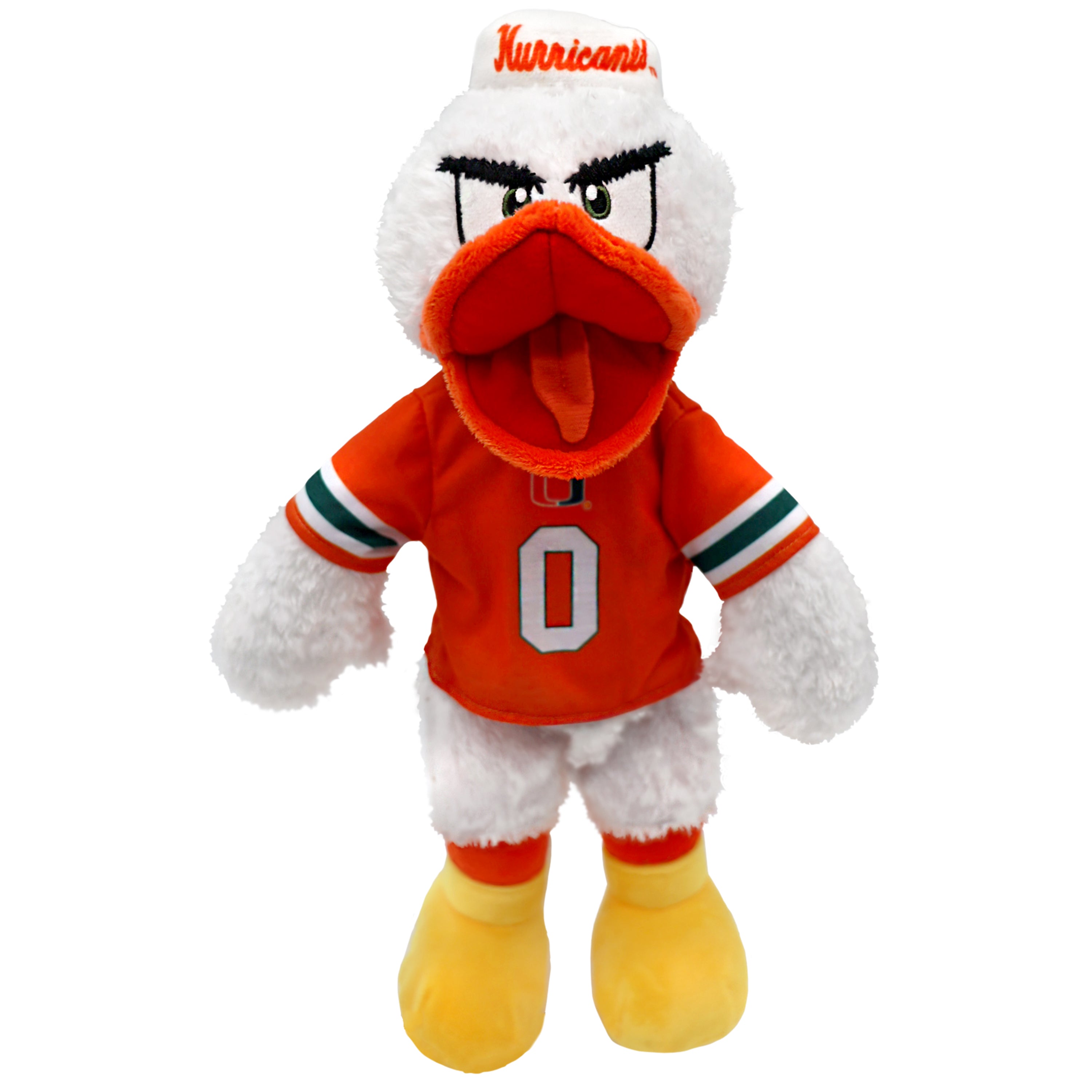 University of Miami Sebastian The Ibis 14 Inch Plush Figure – Plushible.com