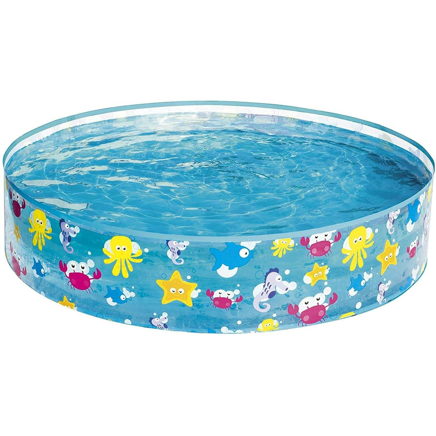 Fill-N-Fun Paddling Pool - 48 x 10 Inches, Blue – Plushible.com