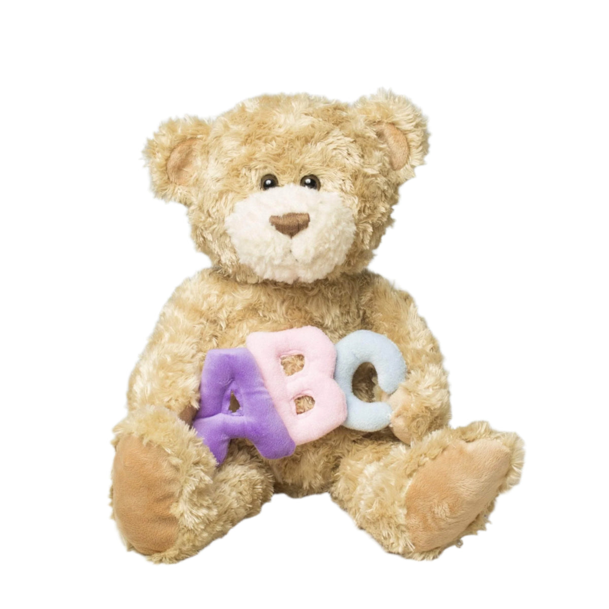 "Jackson" the 12in Pastel ABC Stuffed Teddy Bear Animal – Plushible.com